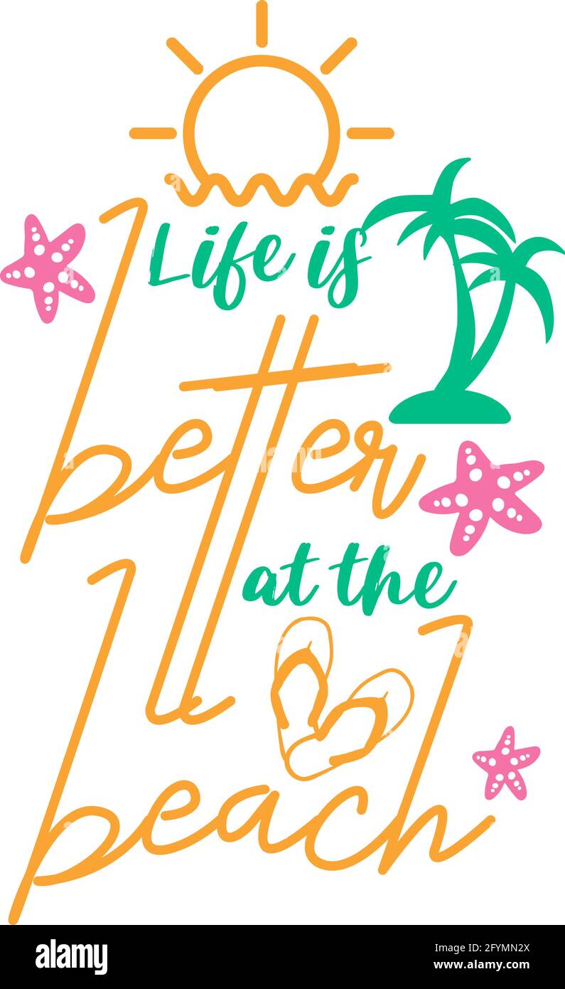 Beach lettering hi-res stock photography and images - Alamy