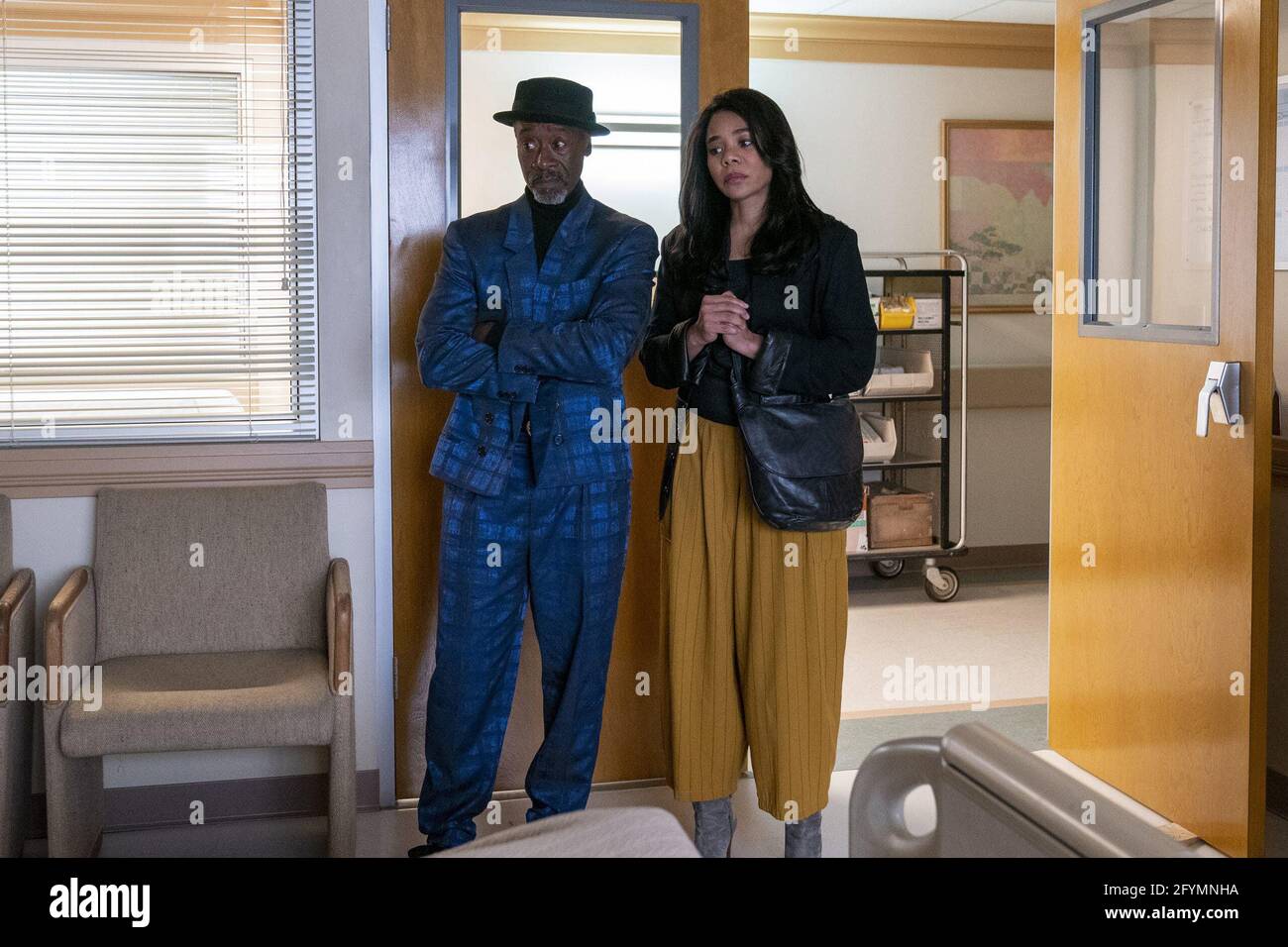 DON CHEADLE and REGINA HALL in BLACK MONDAY (2019), directed by TIFFANY ...