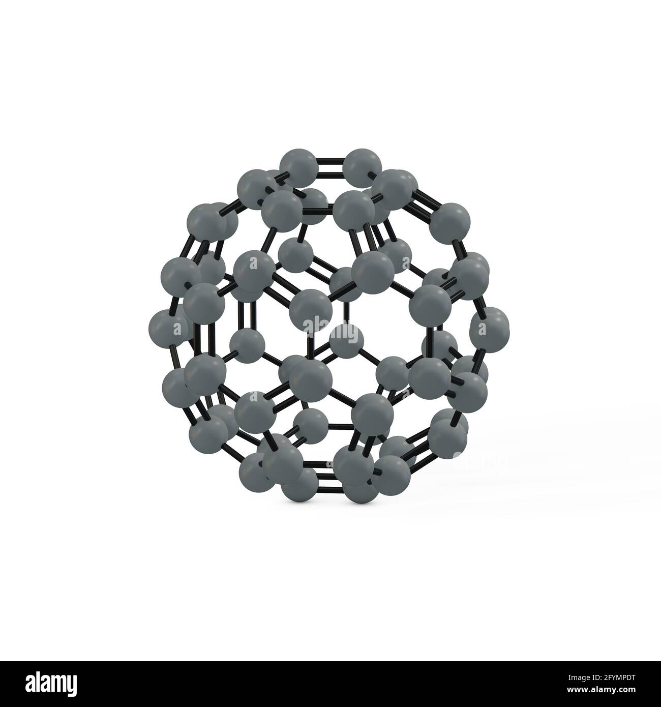 Fullerene structure Cut Out Stock Images & Pictures - Alamy