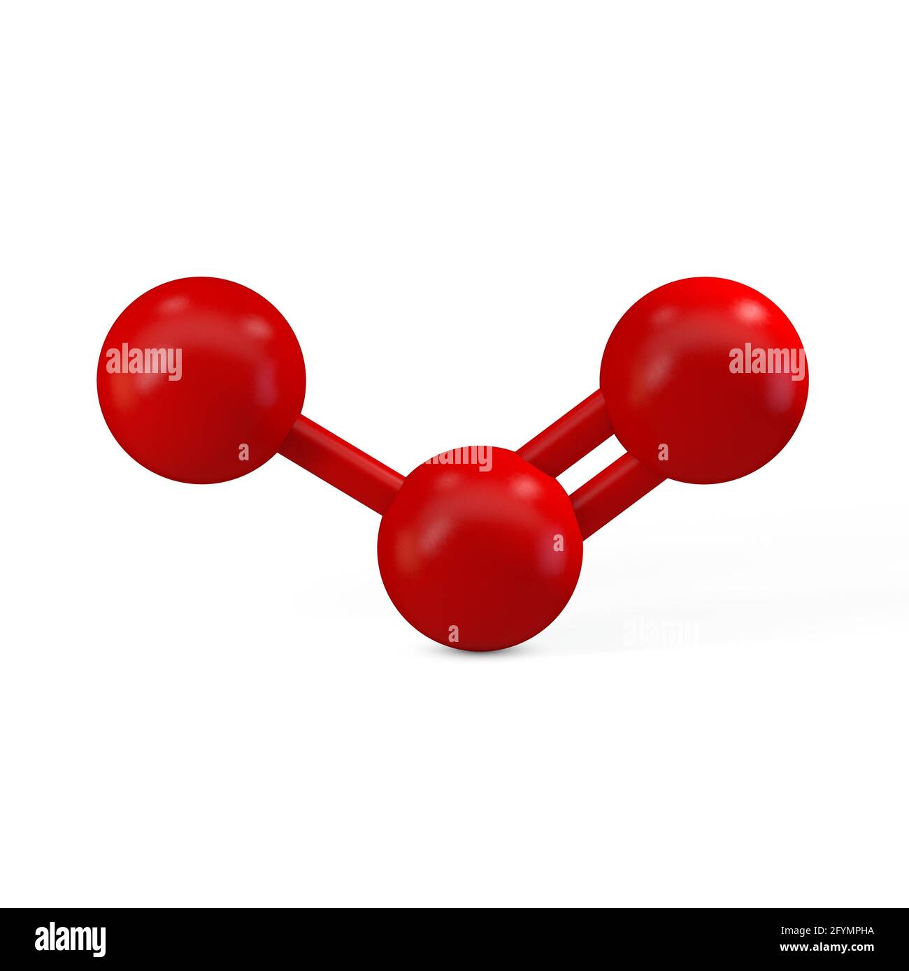 Ozone molecule, illustration Stock Photo - Alamy