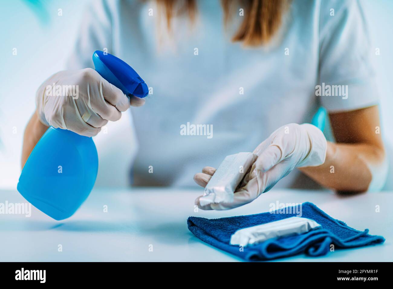 Sanitising products hi-res stock photography and images - Alamy