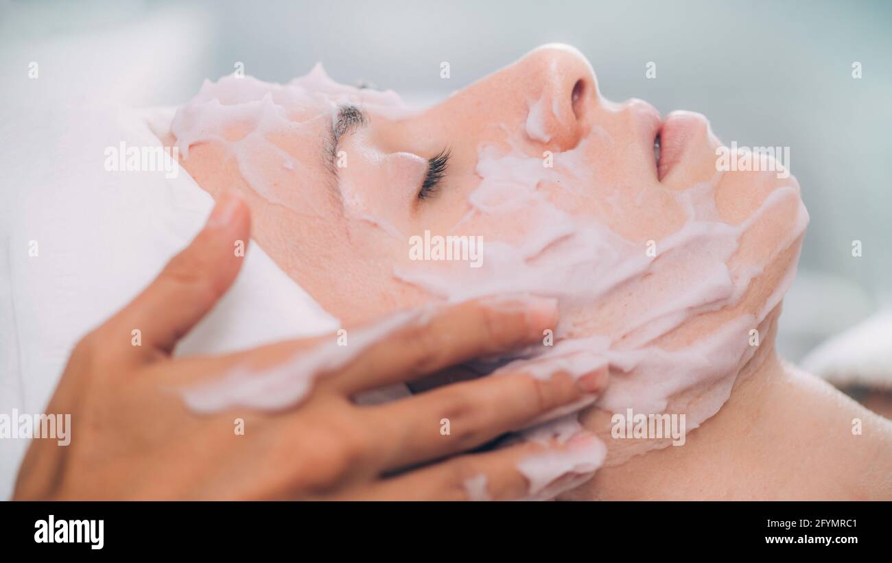 Calming face hi-res stock photography and images - Alamy