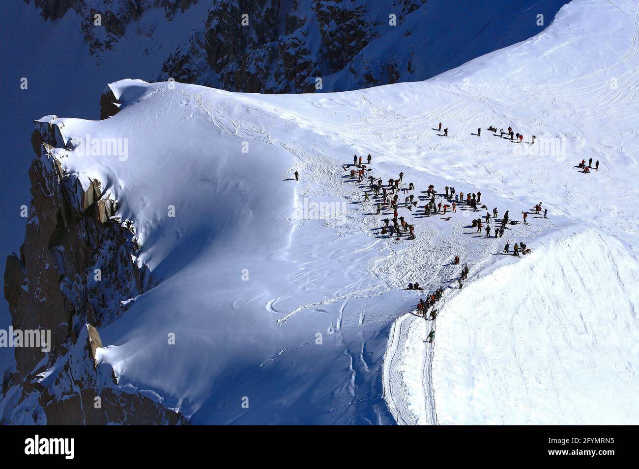 FRANCE. HAUTE SAVOIE (74) THE VALLEE BLANCHE (WHITE VALLEY), MOST ...