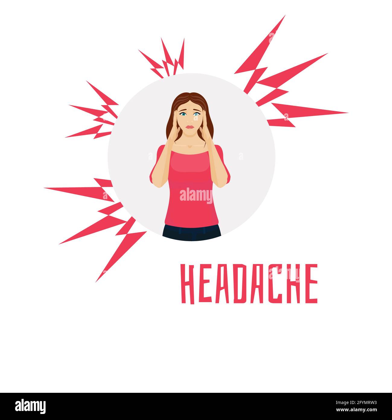 Painful face Cut Out Stock Images & Pictures - Alamy