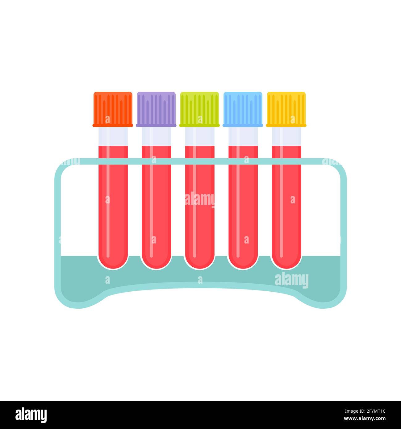 Blood samples, illustration Stock Photo - Alamy