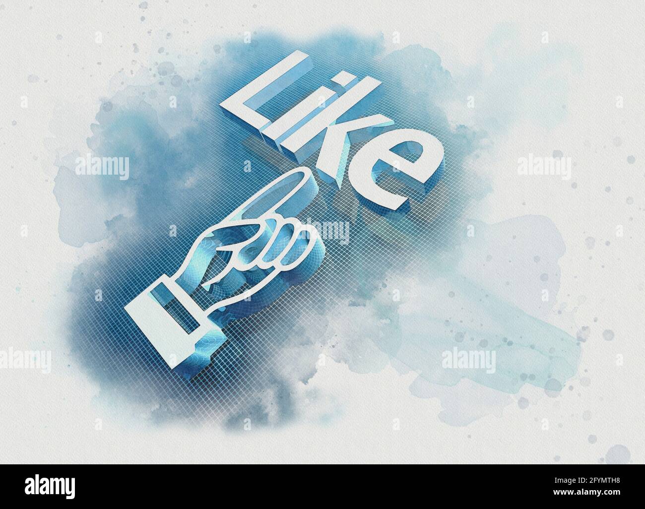 Facebook computer icon hi-res stock photography and images - Alamy