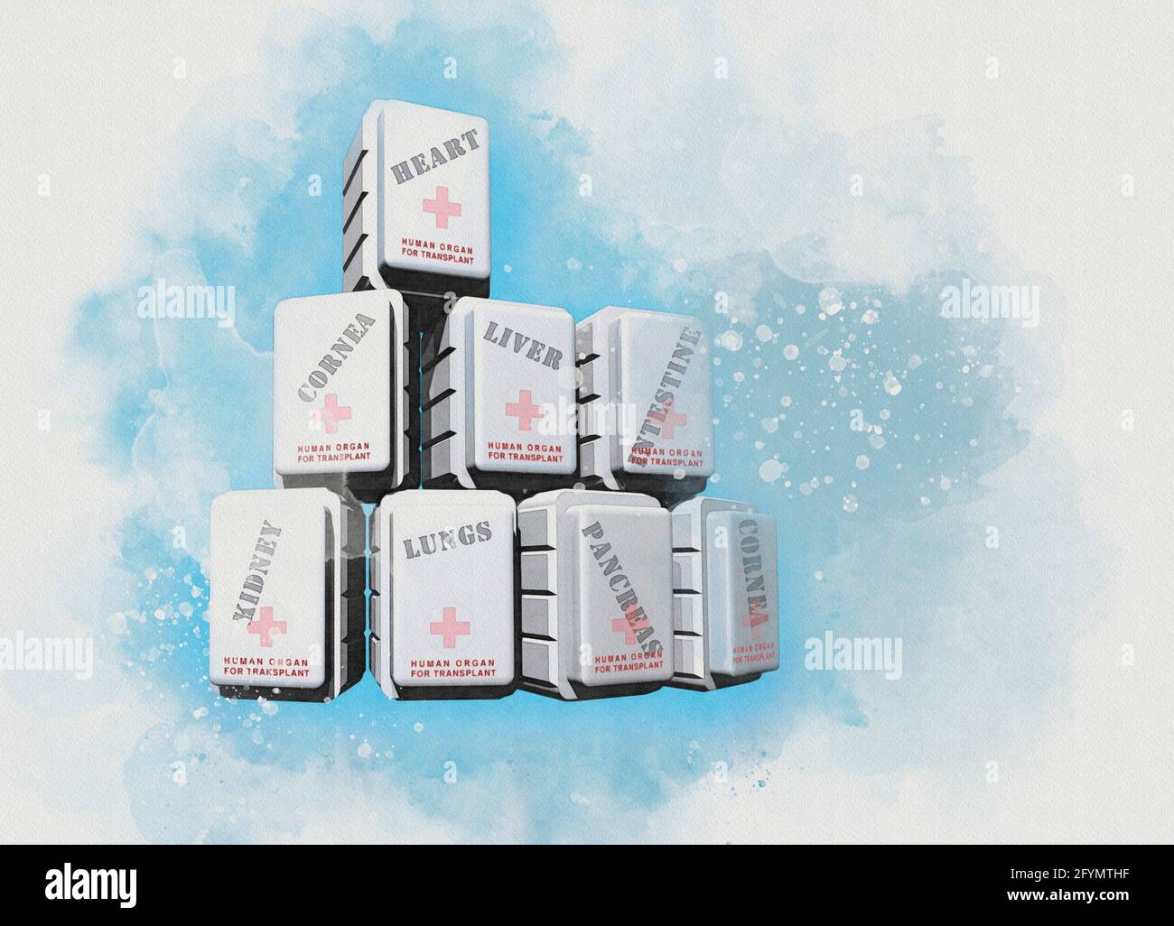 Transplant organs hi-res stock photography and images - Alamy