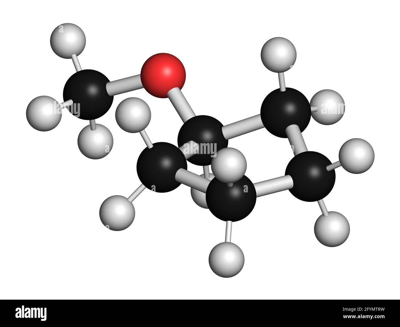 CPME ether solvent molecule, illustration Stock Photo - Alamy