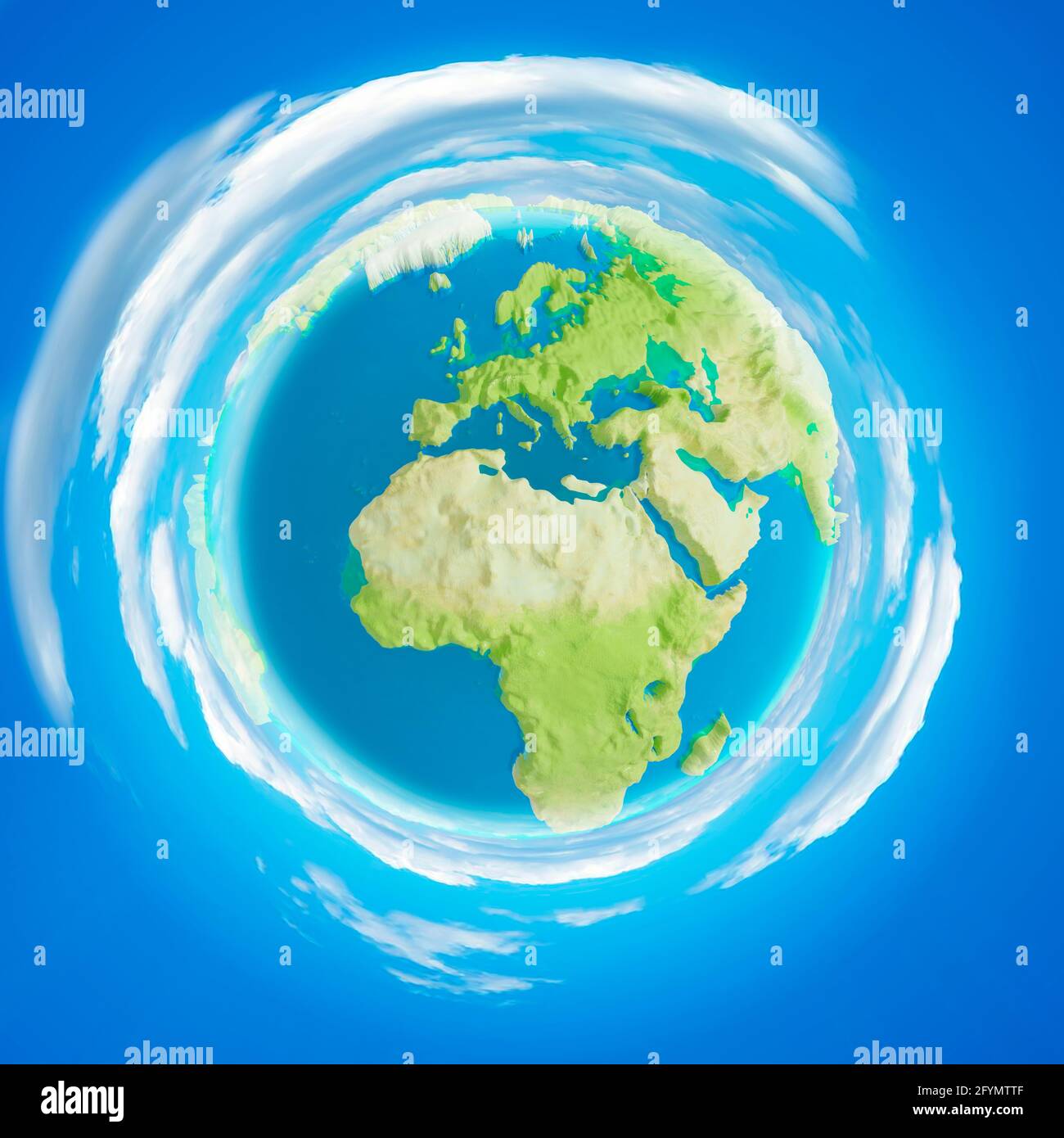 Earth atmosphere illustration hi-res stock photography and images - Alamy