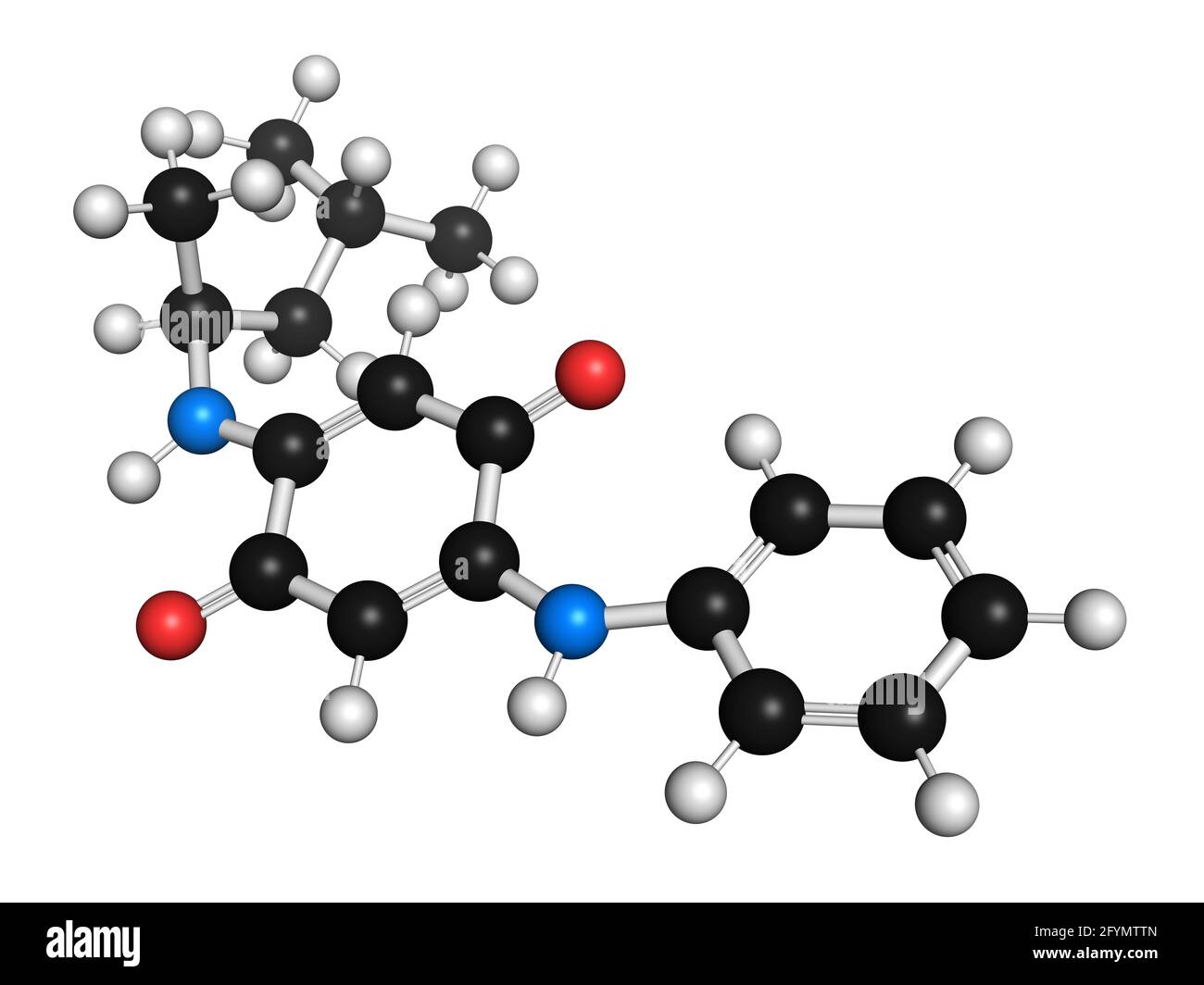 6PPD-quinone degradation product of 6PP, illustration Stock Photo - Alamy