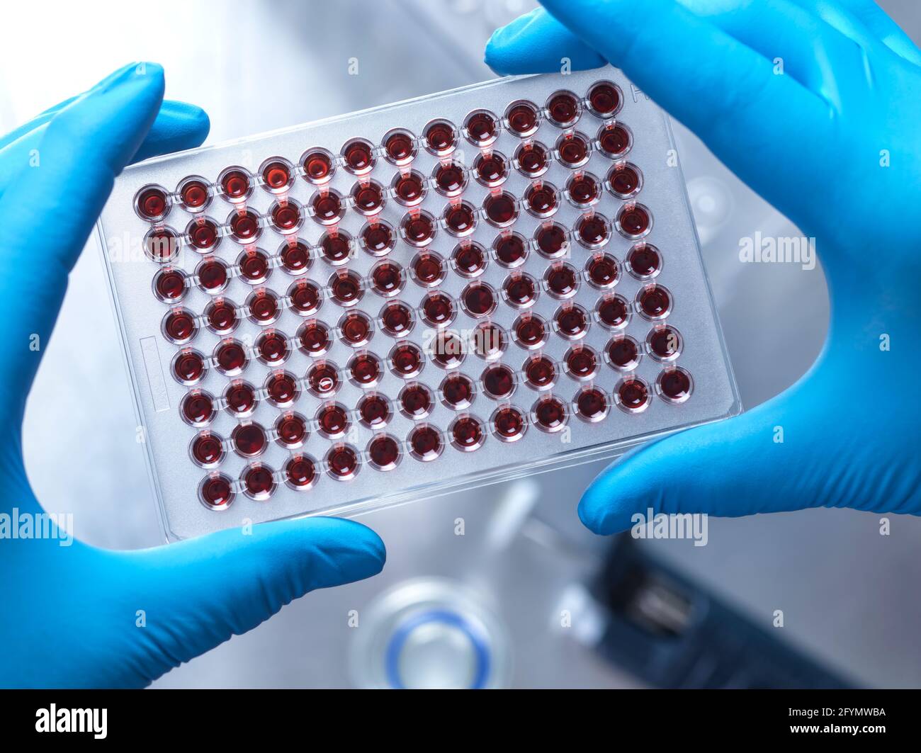 Testing blood and hiv and lab hi-res stock photography and images - Alamy