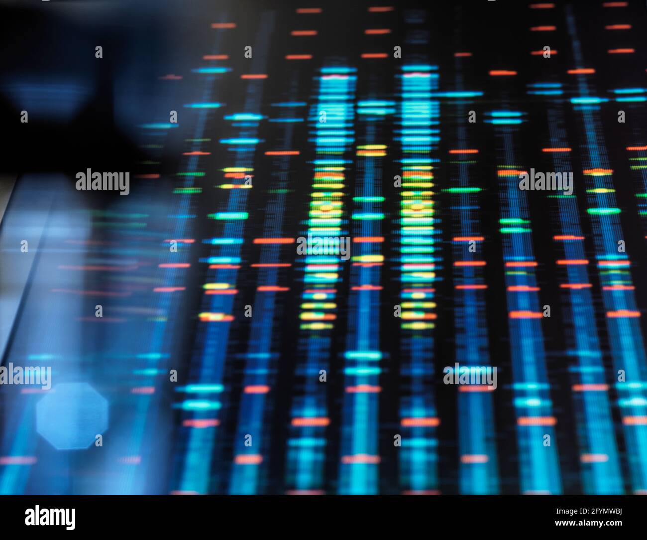 Human dna autoradiogram hi-res stock photography and images - Alamy