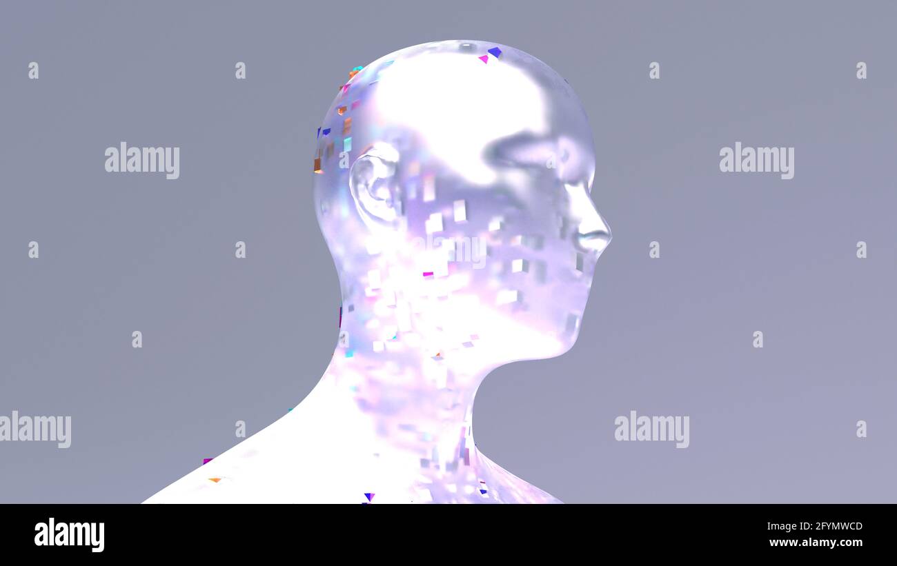 Human building blocks, conceptual illustration Stock Photo - Alamy