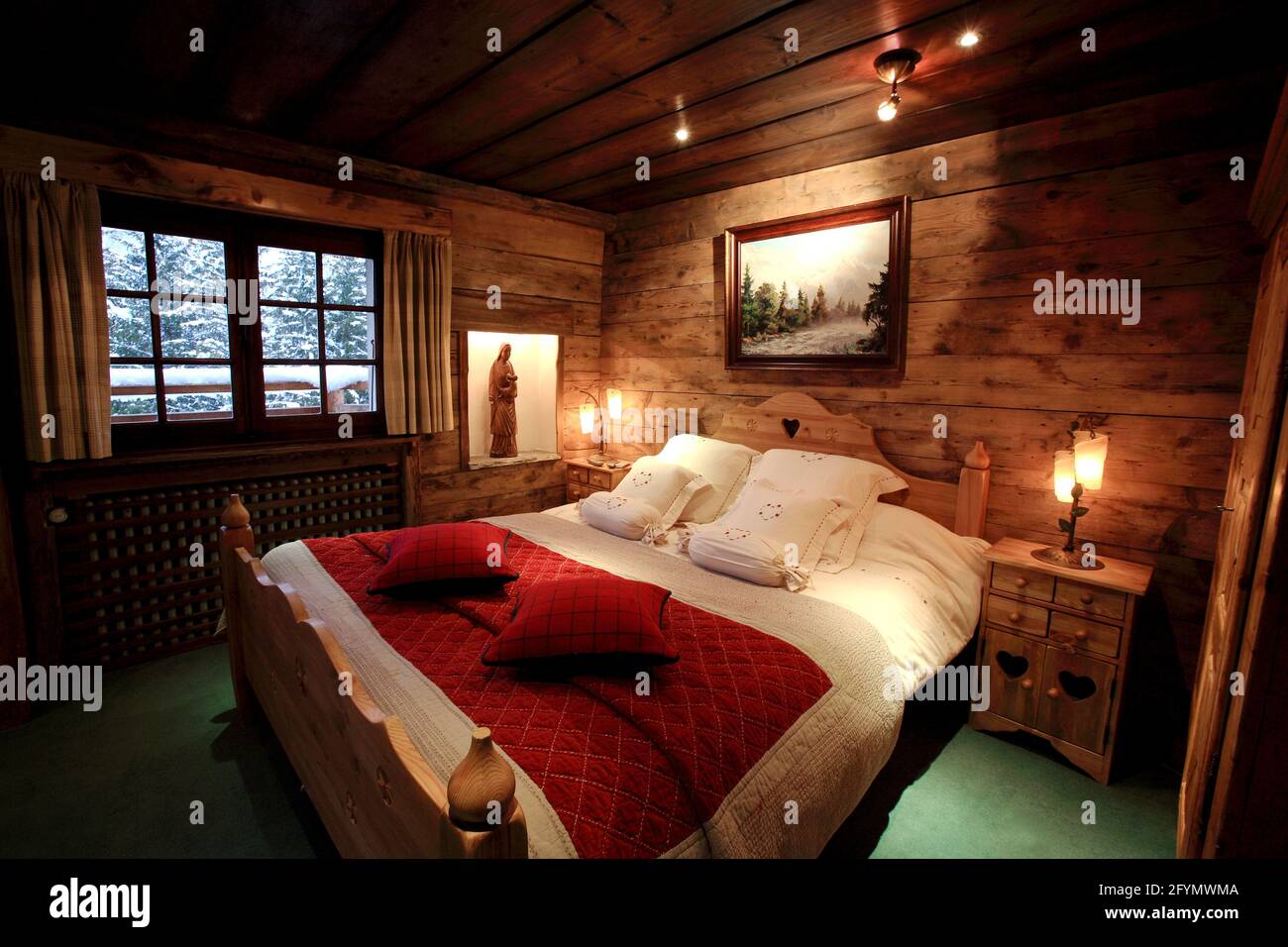 FRANCE. HAUTE-SAVOIE (74) LES CHALETS DE PHILIPPE. LUXURY CHALETS IN LAVANCHER VILLAGE NEAR ...