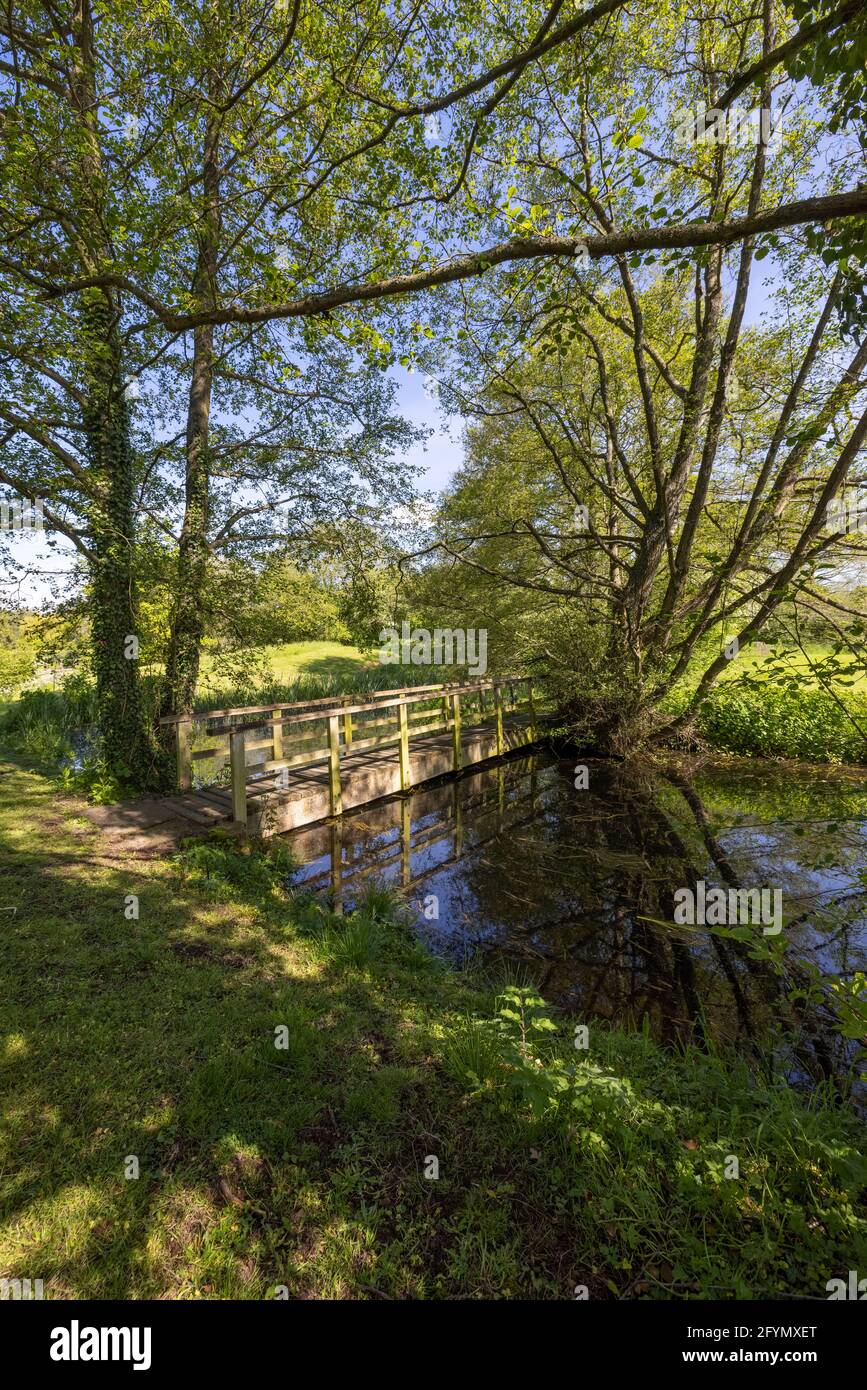 Hen gwrt medieval moated site hi-res stock photography and images - Alamy