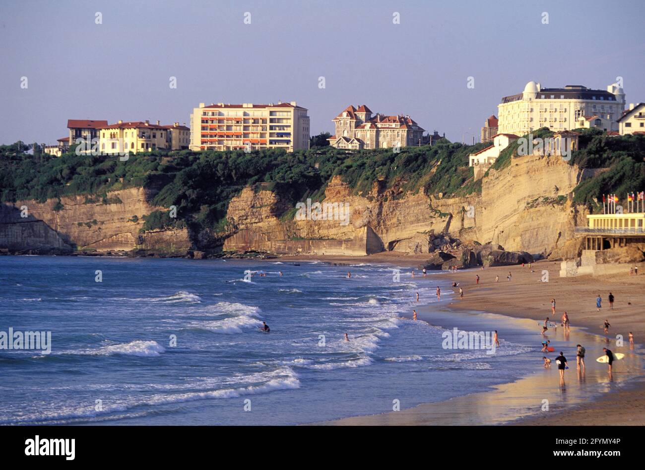 FRANCE. PYRENEES-ATLANTIQUES (64) BIARRITZ BEACH Stock Photo - Alamy