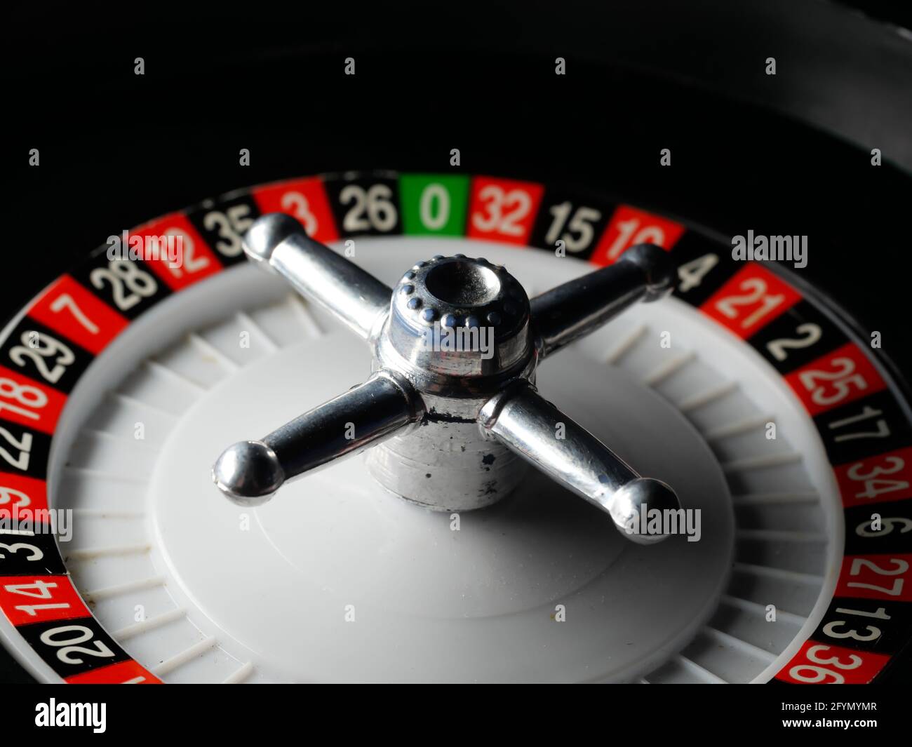 Closeup shot of a roulette wheel Stock Photo - Alamy