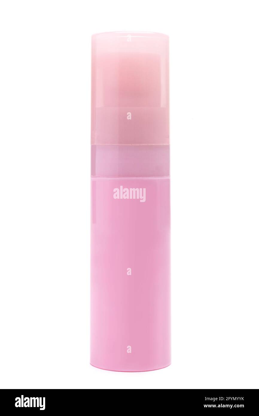 light pink bottle design for cosmetics Stock Photo - Alamy