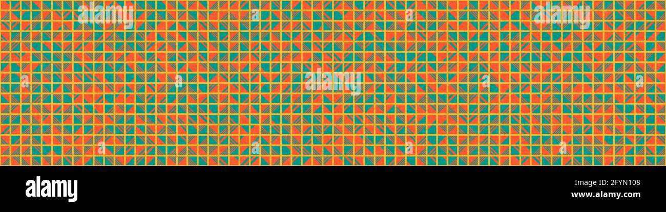 Abstract Geometrical generative computational art illustration Stock ...