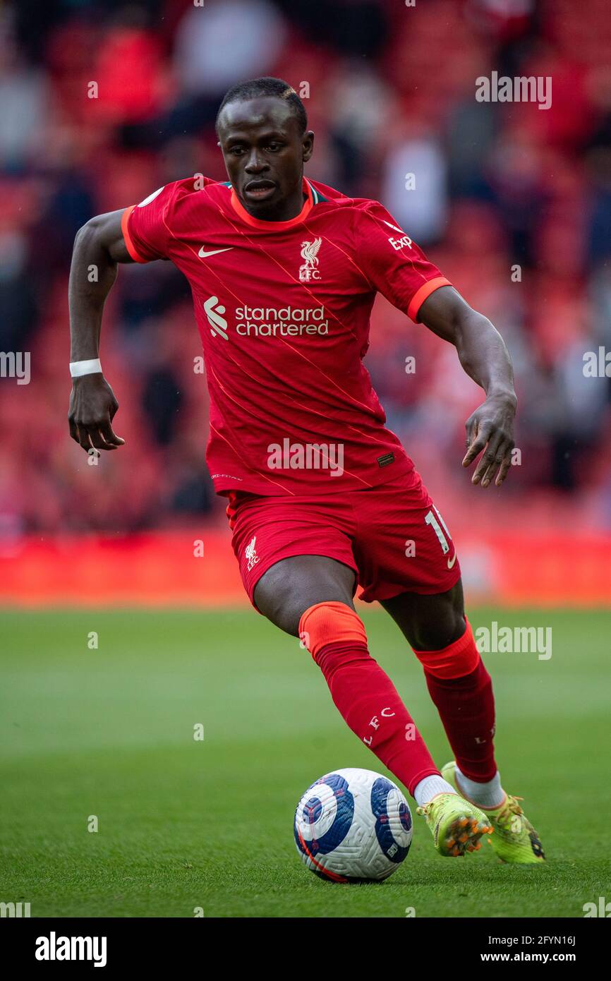 Sadio Mane of Liverpool during the Premier League match between ...