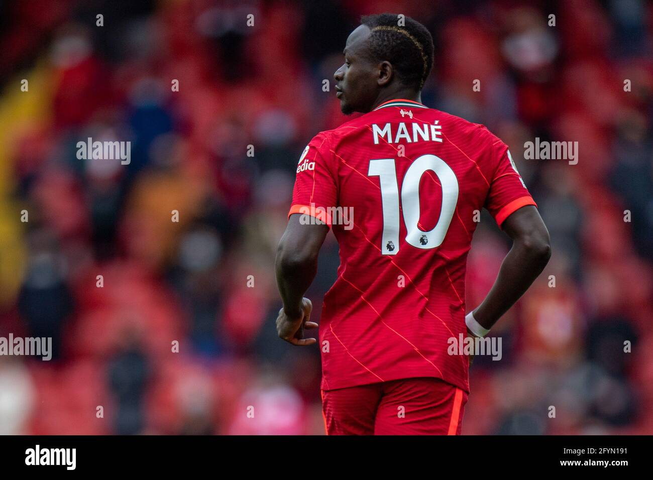 Sadio Mane of Liverpool during the Premier League match between ...