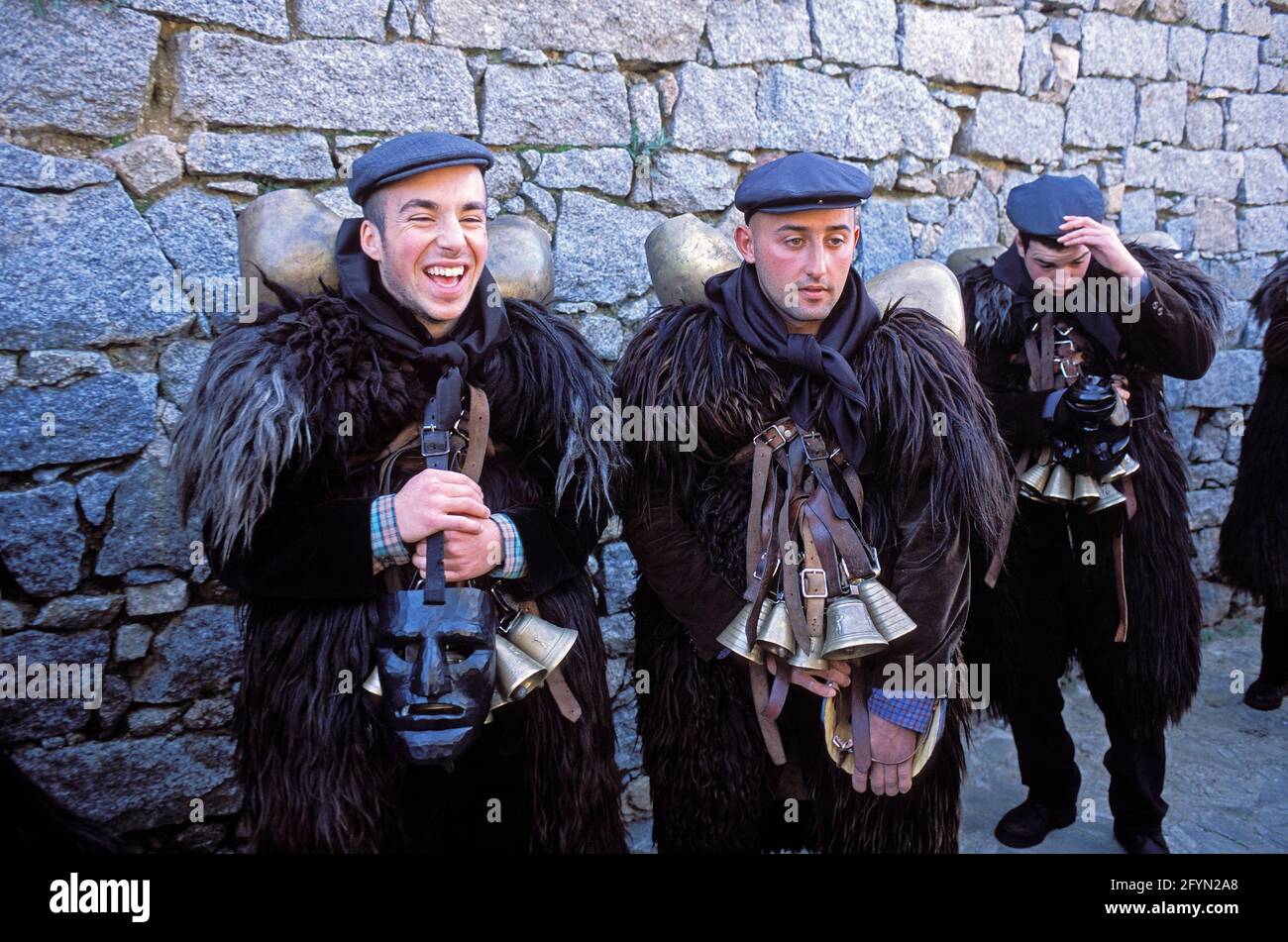 Italy, Sardinia, Nuoro province, Mamoiada village, Canival with ...