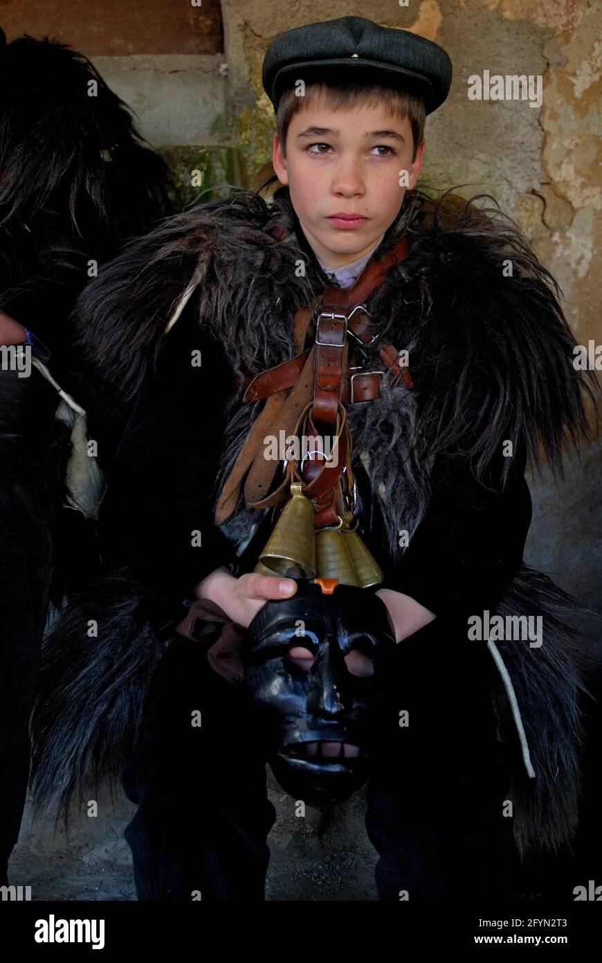 Italy, Sardinia, Nuoro province, Mamoiada village, Canival with ...