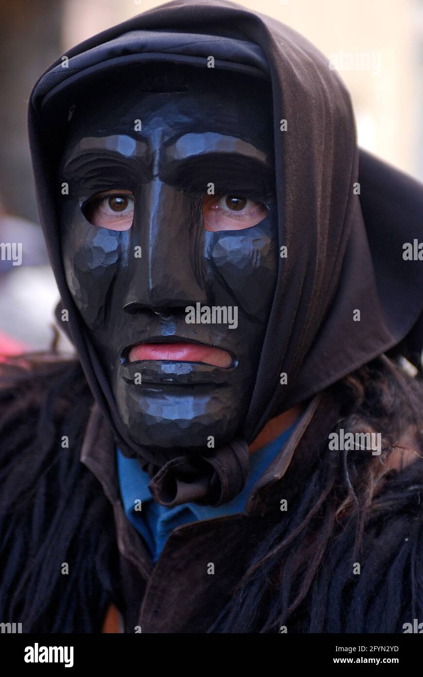 Italy, Sardinia, Nuoro province, Mamoiada village, Canival with ...