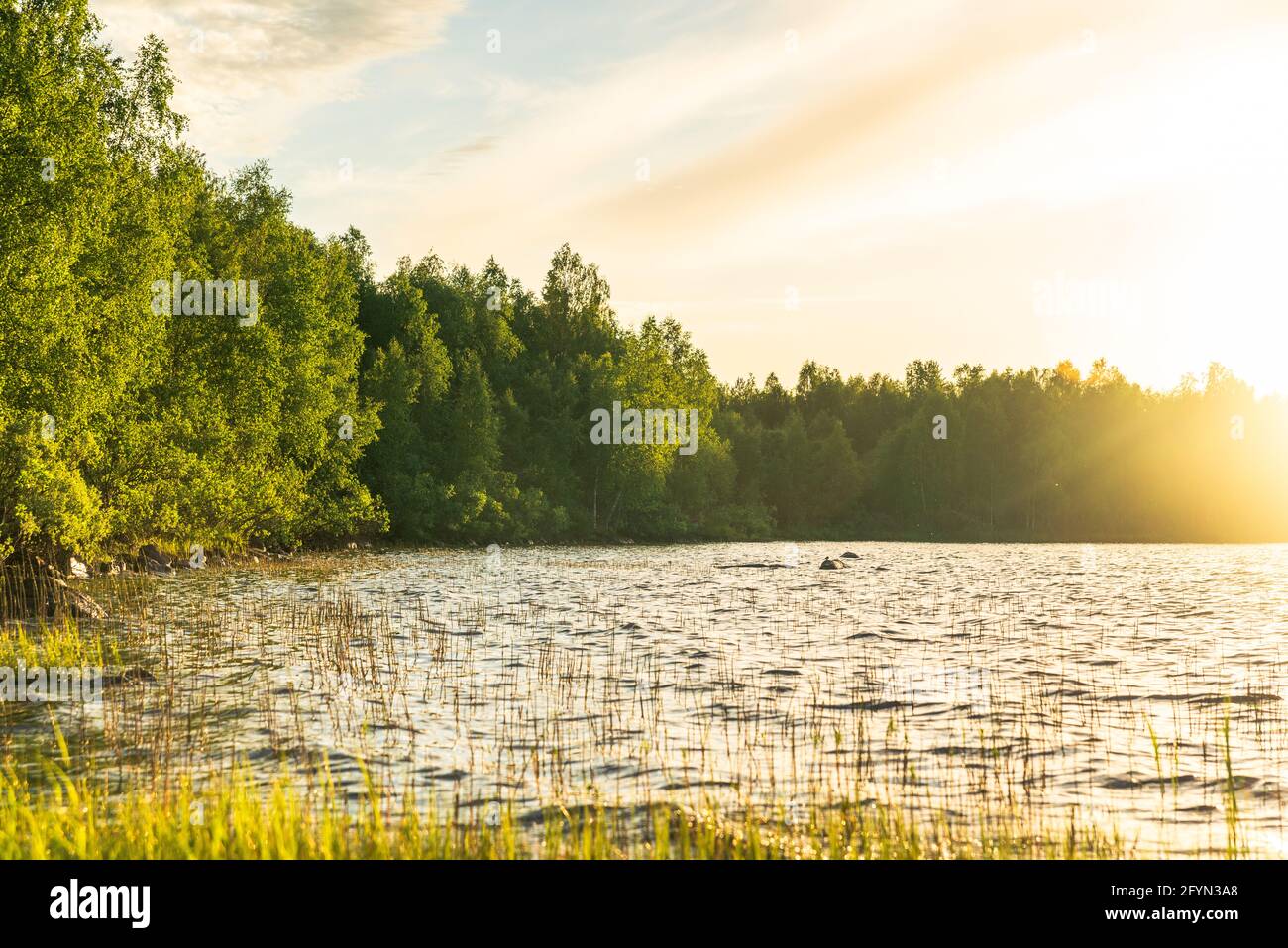 Serene relaxing landscape hi-res stock photography and images - Alamy