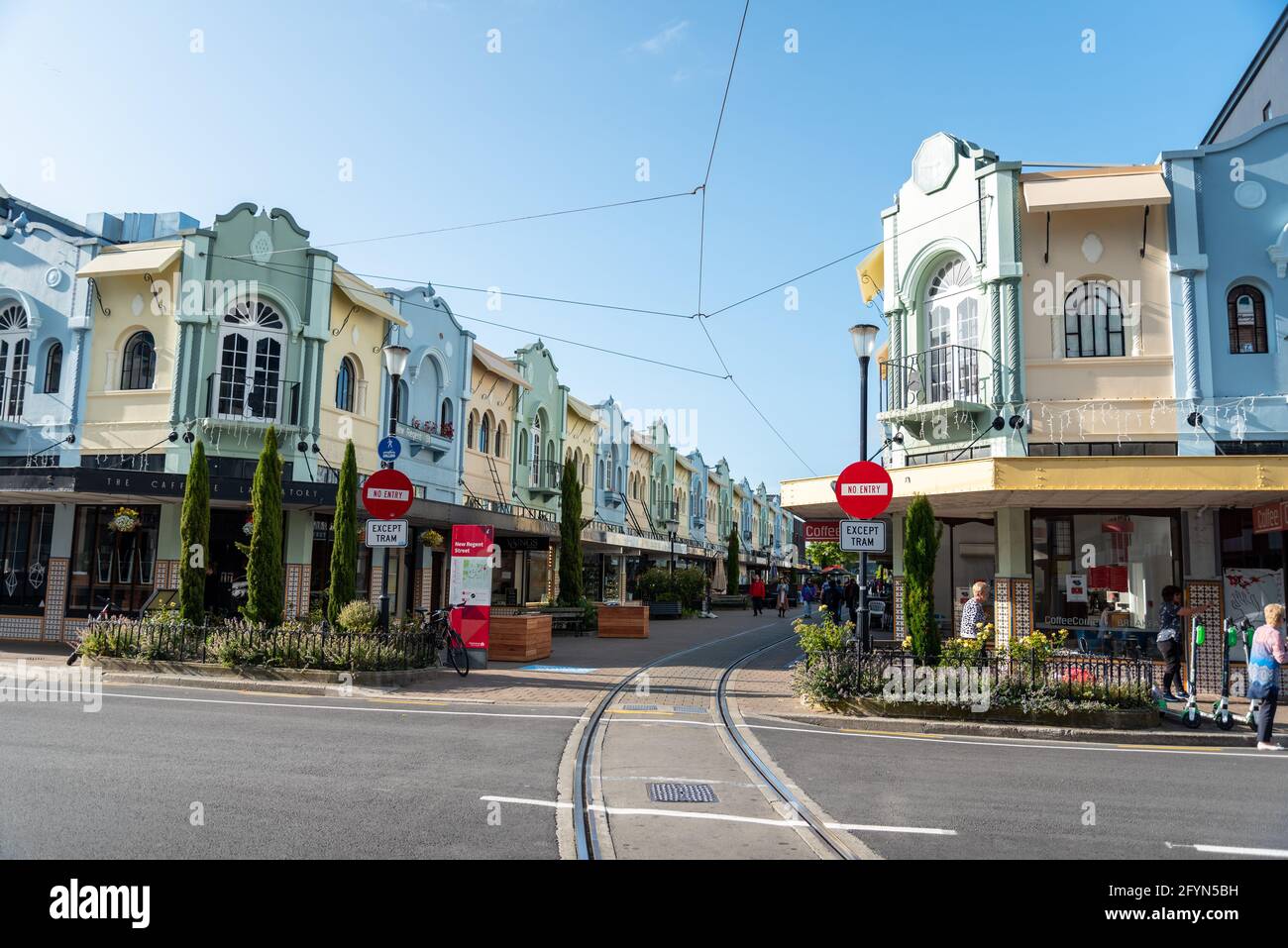 New regent street tram hi-res stock photography and images - Alamy