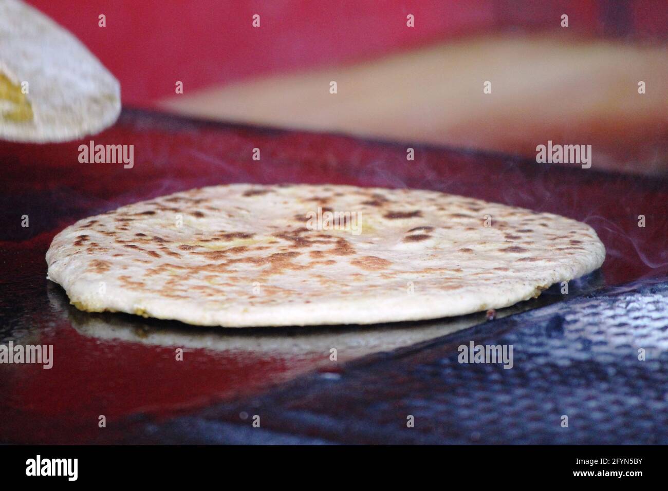 Tortilla making process hi-res stock photography and images - Alamy