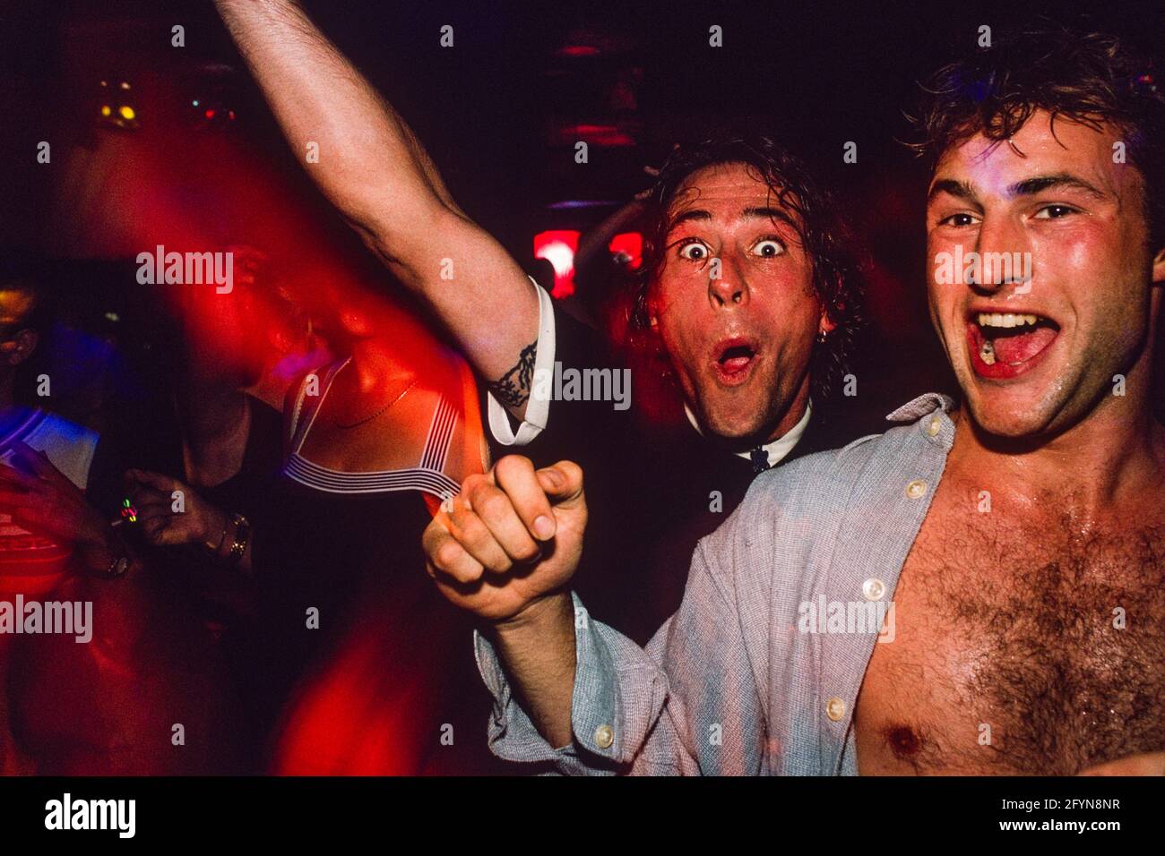 Old man dancing rave party hi-res stock photography and images - Alamy
