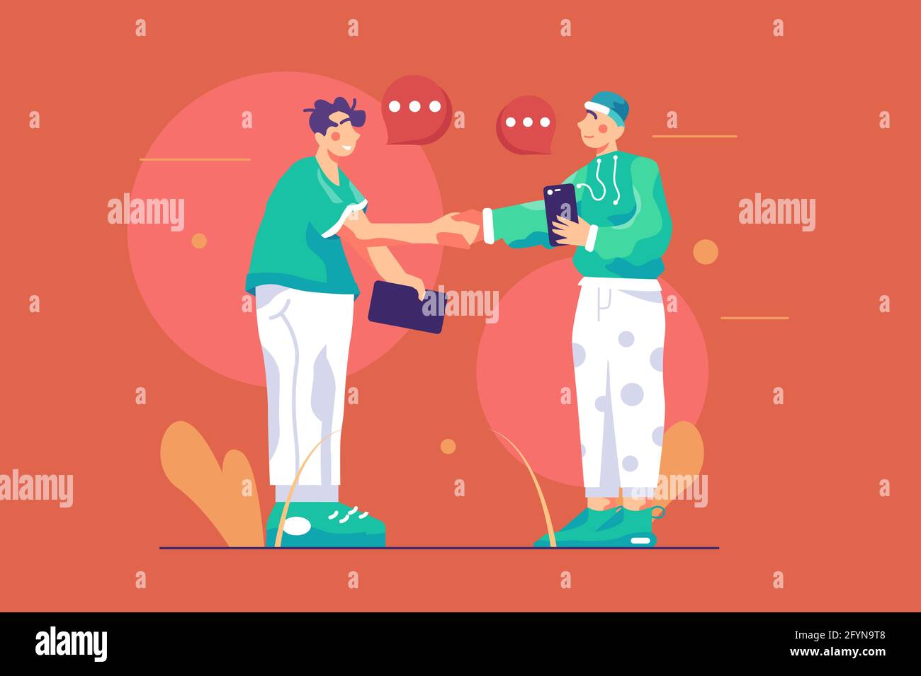 Young people adult fun Stock Vector Images - Alamy