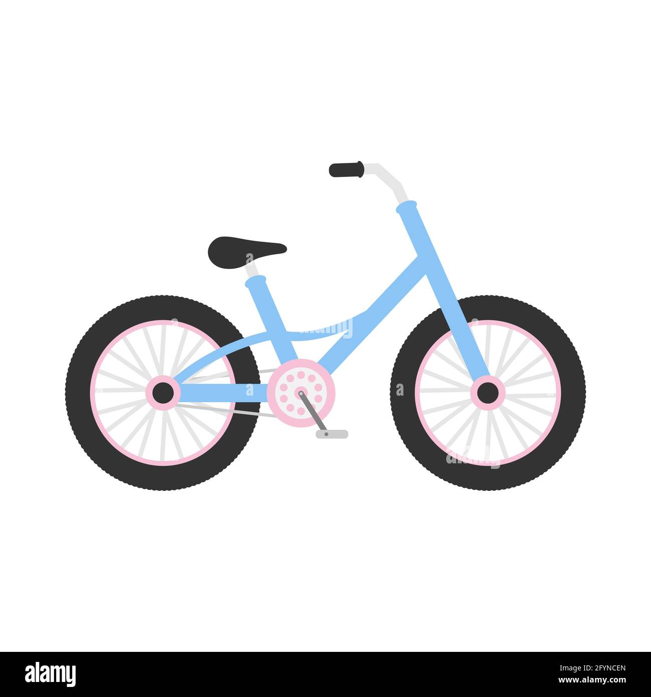 Bike kids icon. Bicycle colorful symbol Stock Vector Image & Art - Alamy