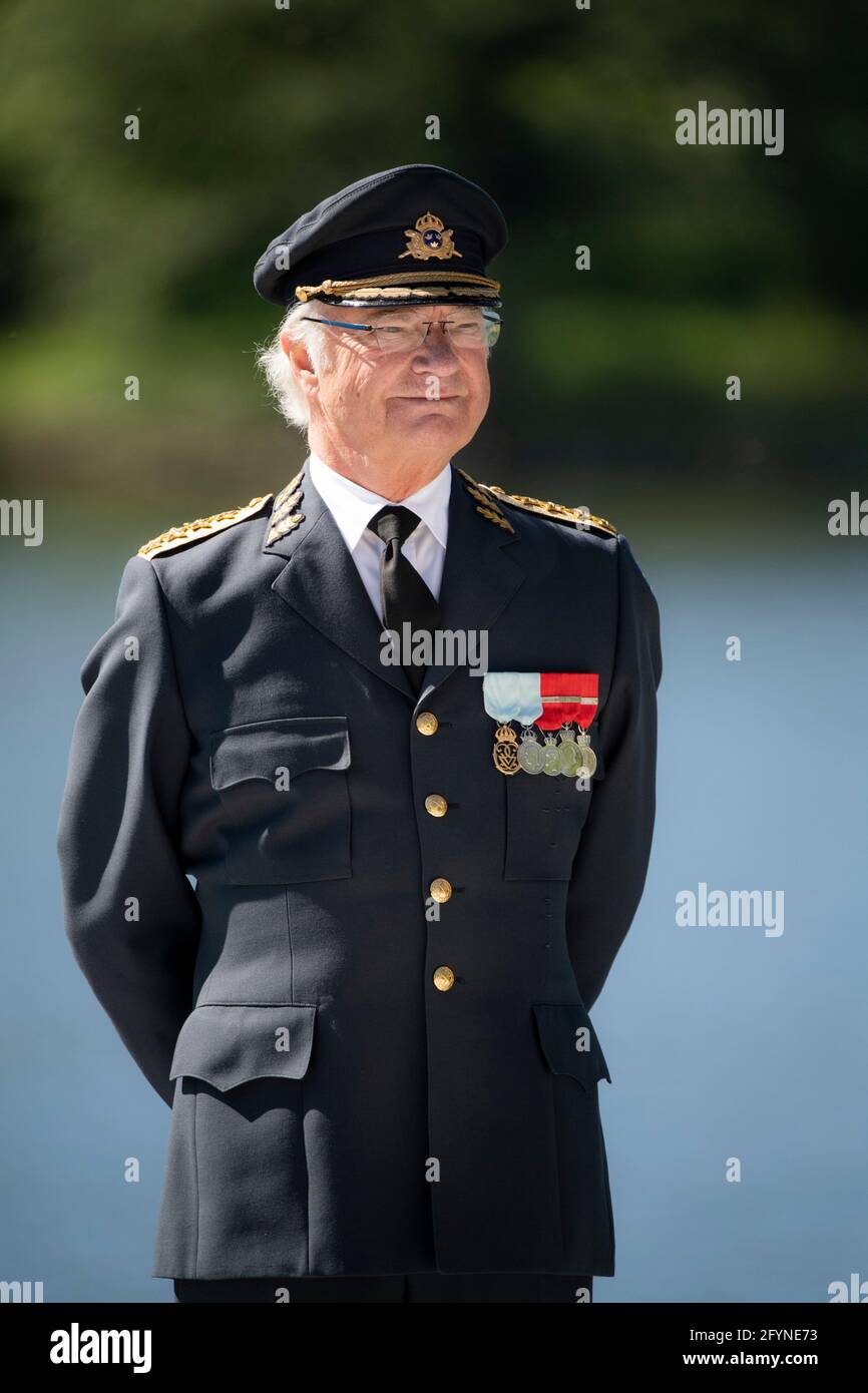 King Carl Gustaf attend Veterans Day ceremony at Restare Veterans ...