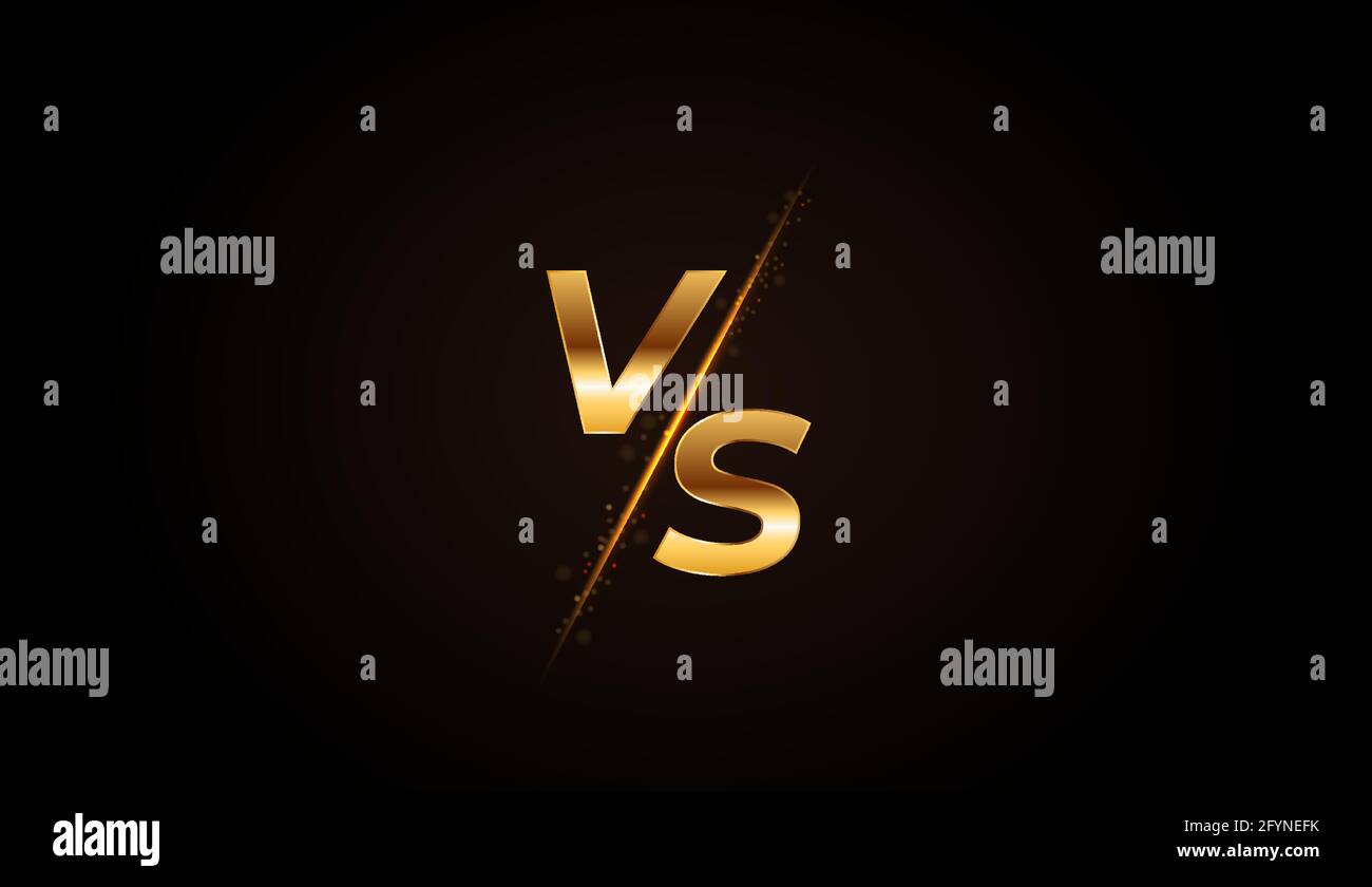 VS background for comparison, competition, versus. Vector Illustration ...
