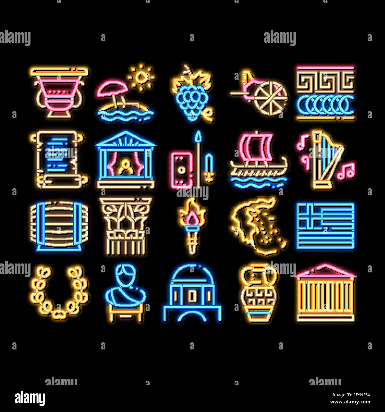 Wine map of greece Stock Vector Images - Alamy