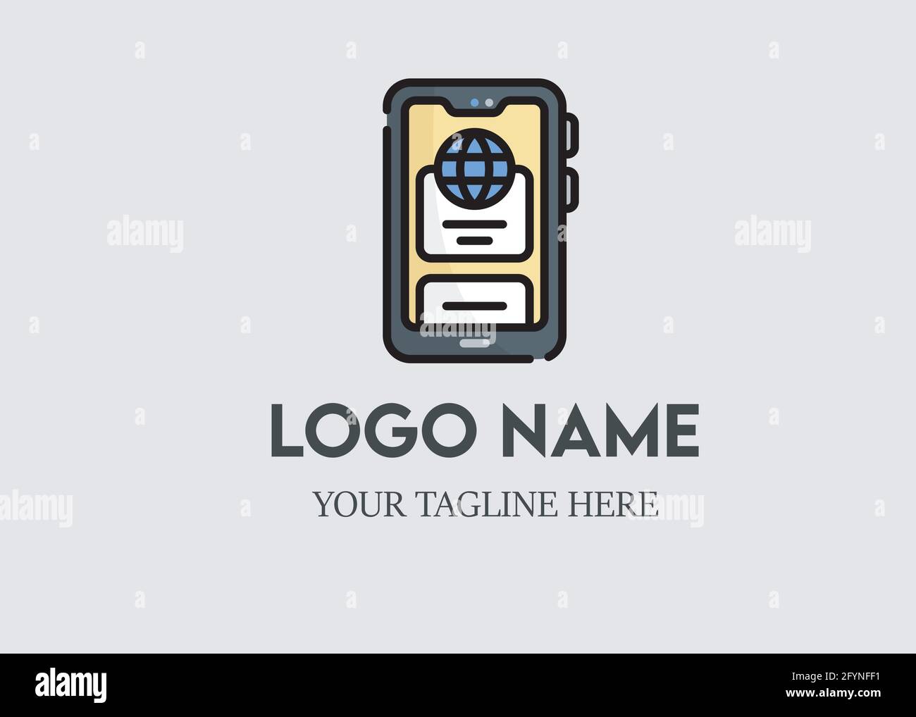 News call Stock Vector Images - Alamy