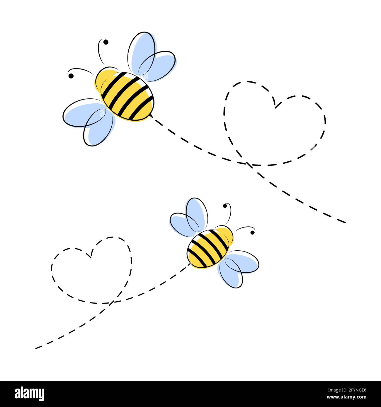 Dotted bee fly Stock Vector Images - Alamy