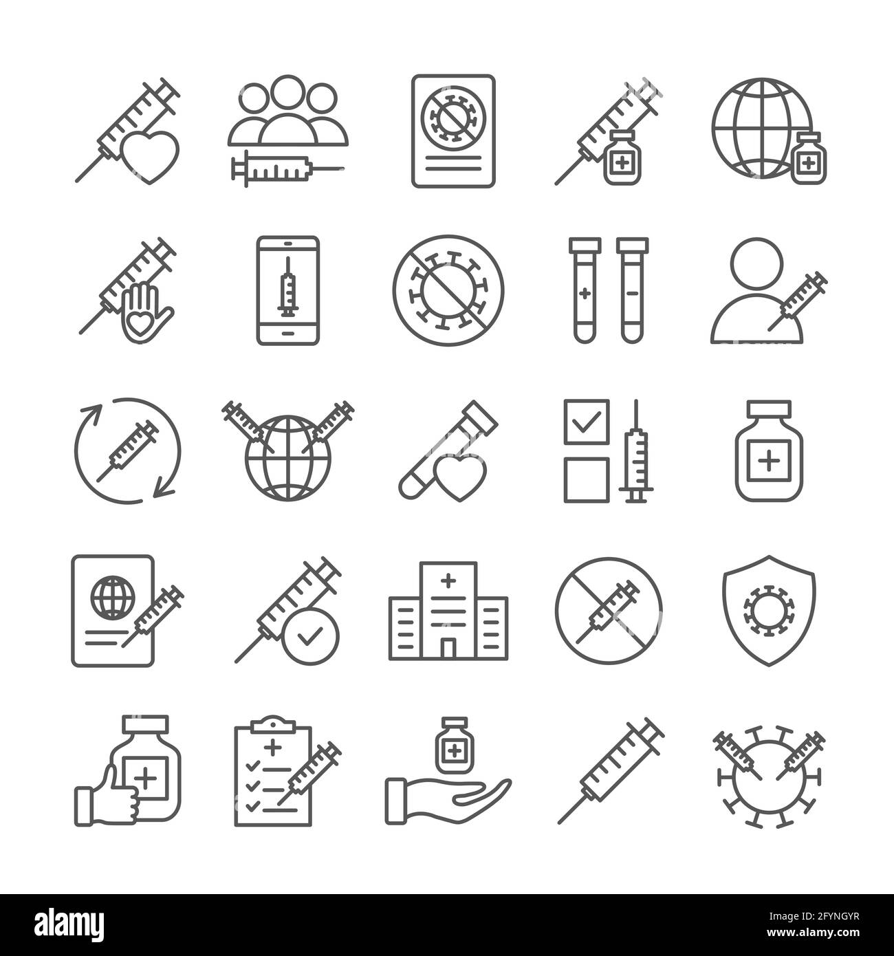 Ampoule line Black and White Stock Photos & Images - Alamy