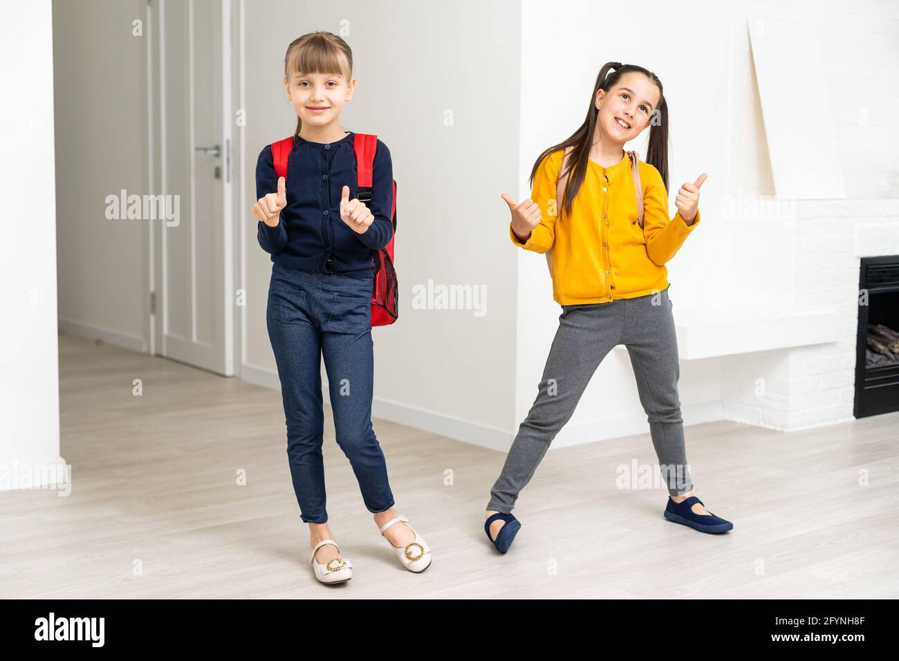 Truant female girl hi-res stock photography and images - Alamy