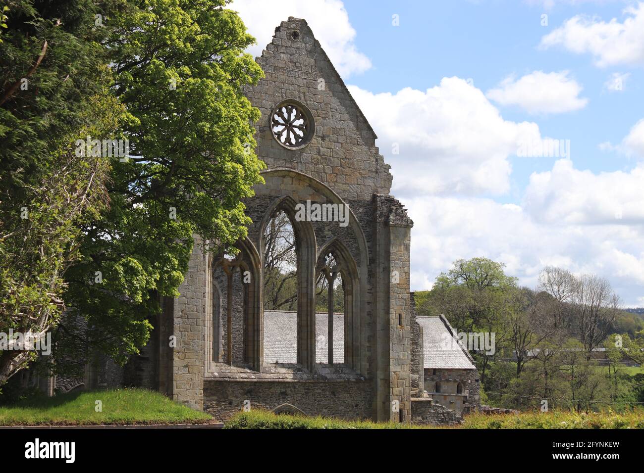 Valle Crucis Abbey is a Cistercian Abbey located in Llantysilio in ...