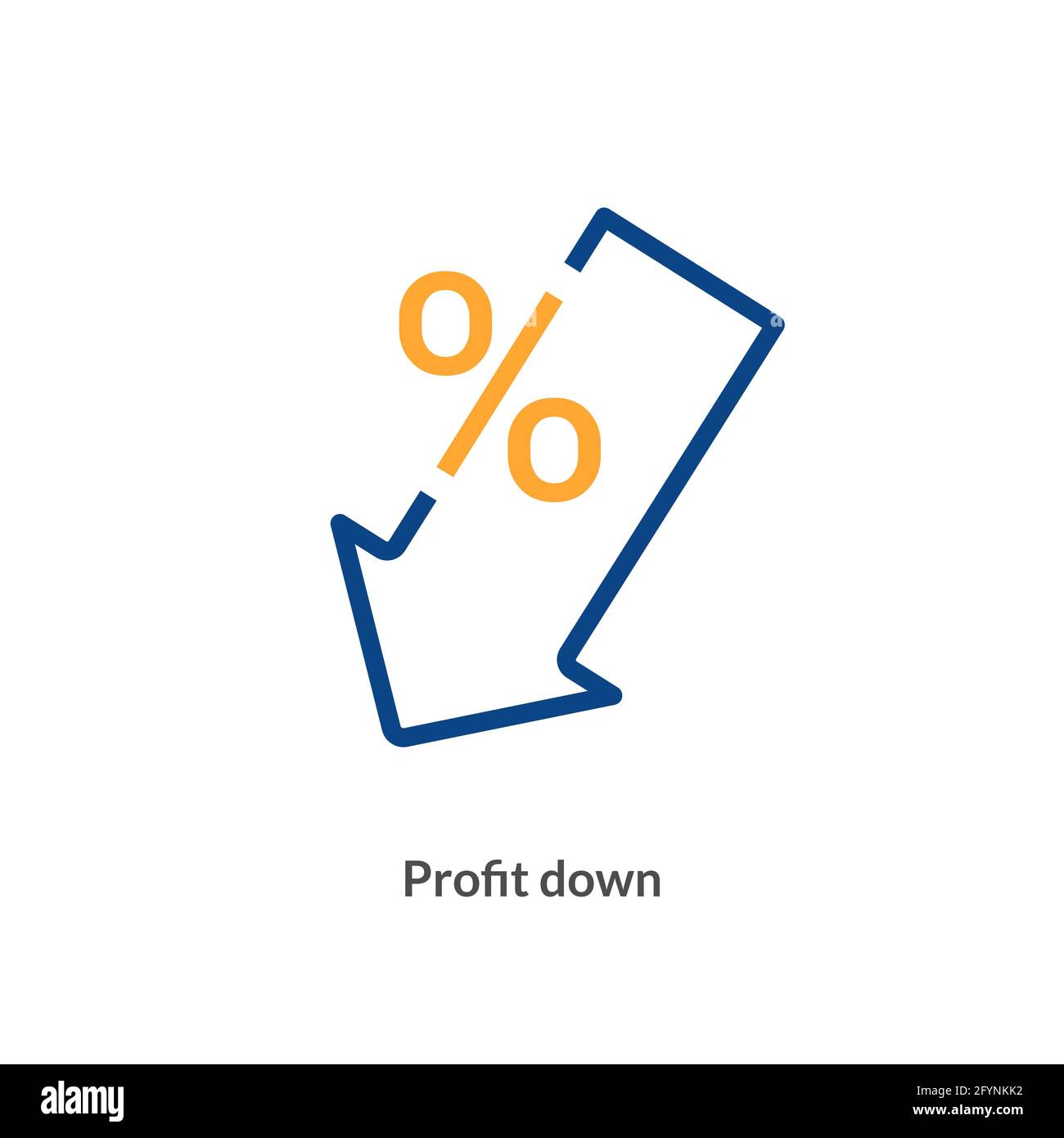 Gdp down Stock Vector Images - Alamy
