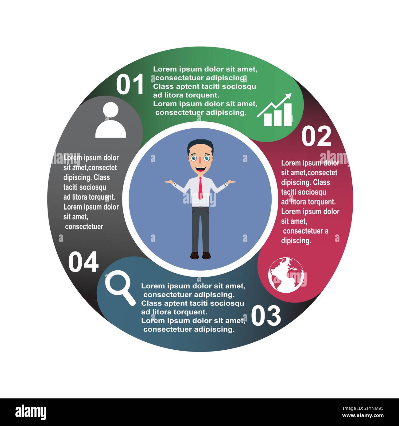 Fourth piece Stock Vector Images - Alamy