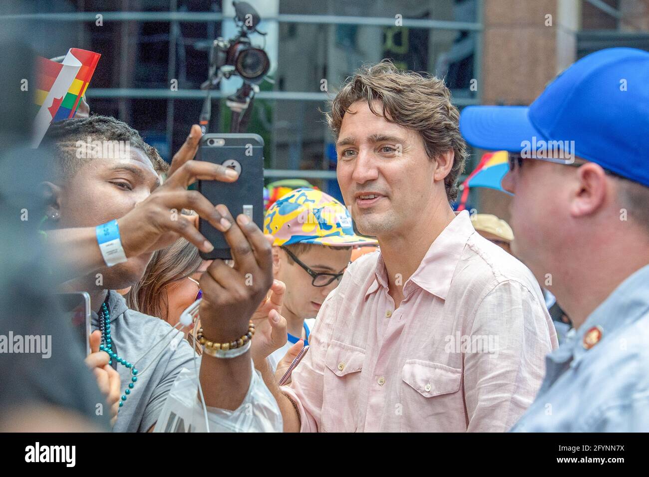 Canada Justin Trudeau Pride Parade High Resolution Stock Photography ...