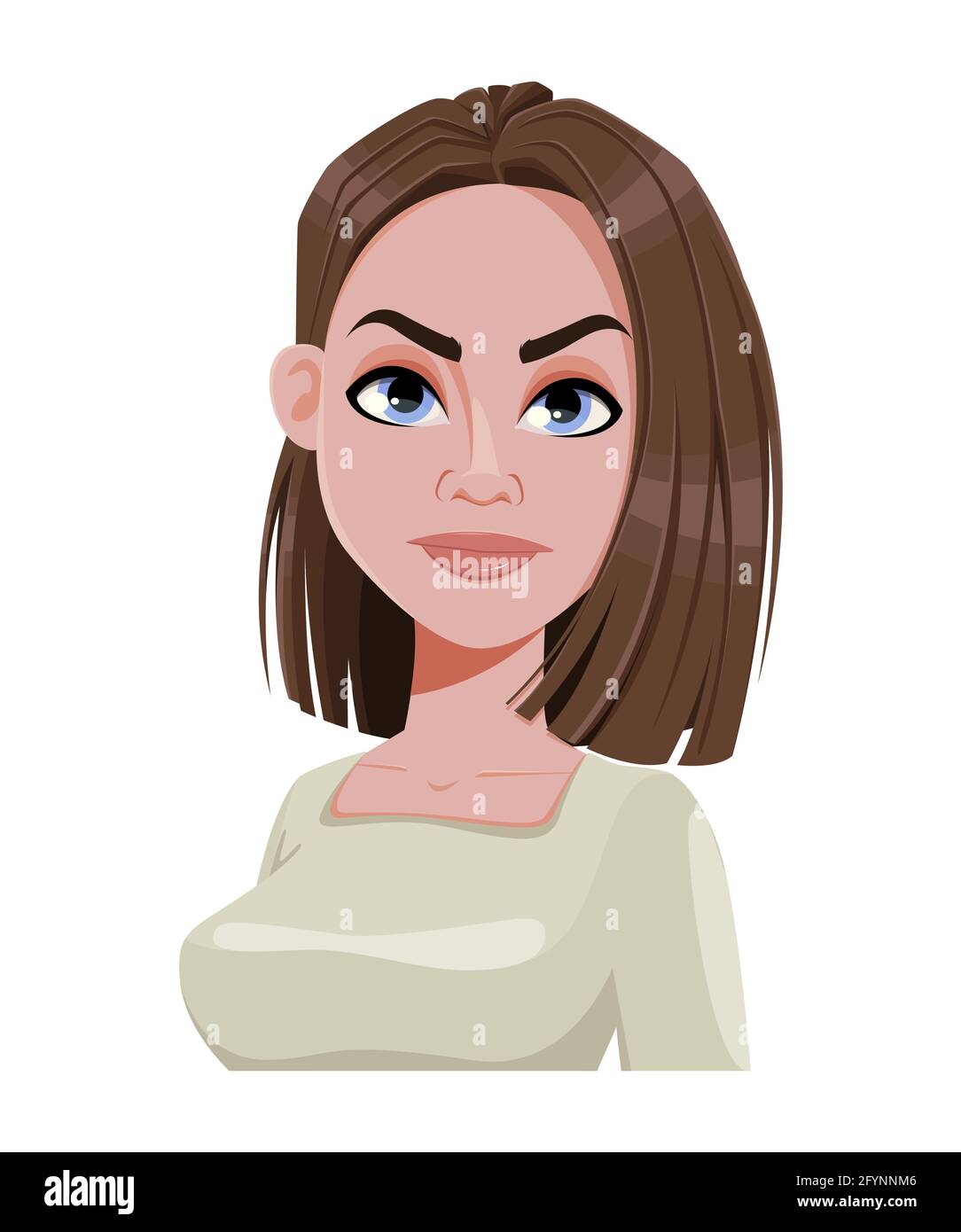 Disappointed Cartoon Character