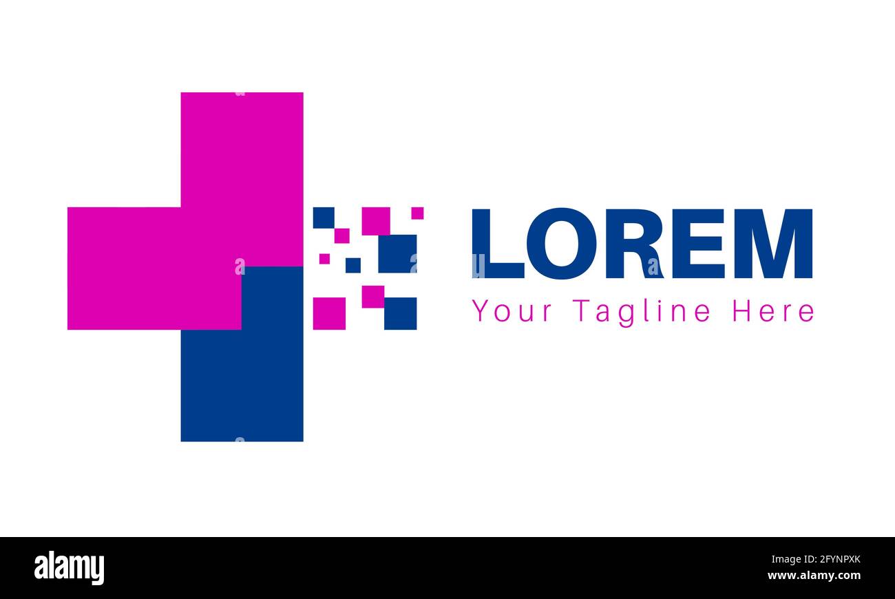 Doctor plus health care medical pharmacy logo vector design Stock ...