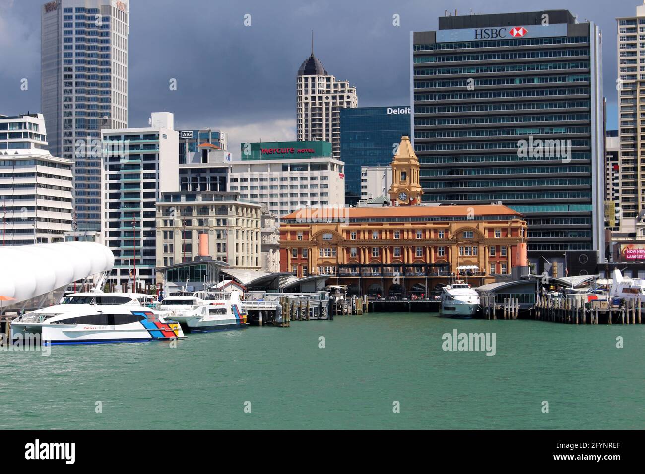 Downtown Ferry Terminal Auckland, New Zealand Stock Photo - Alamy
