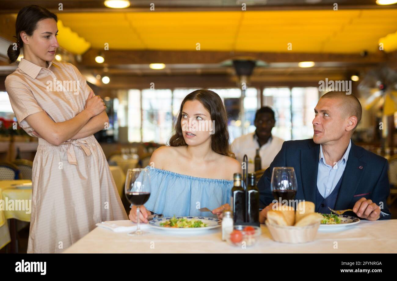 Infidelity restaurant hi-res stock photography and images - Alamy