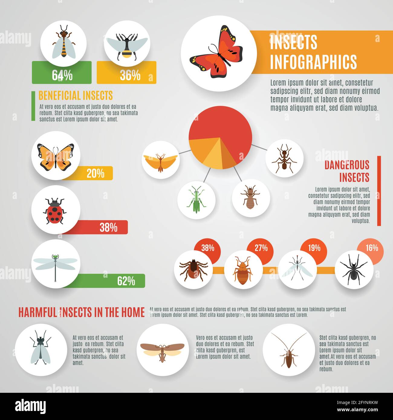 Pests Insects Stock Vector Images - Alamy